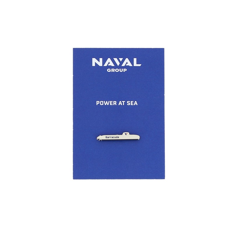 BARRACUDA label pin