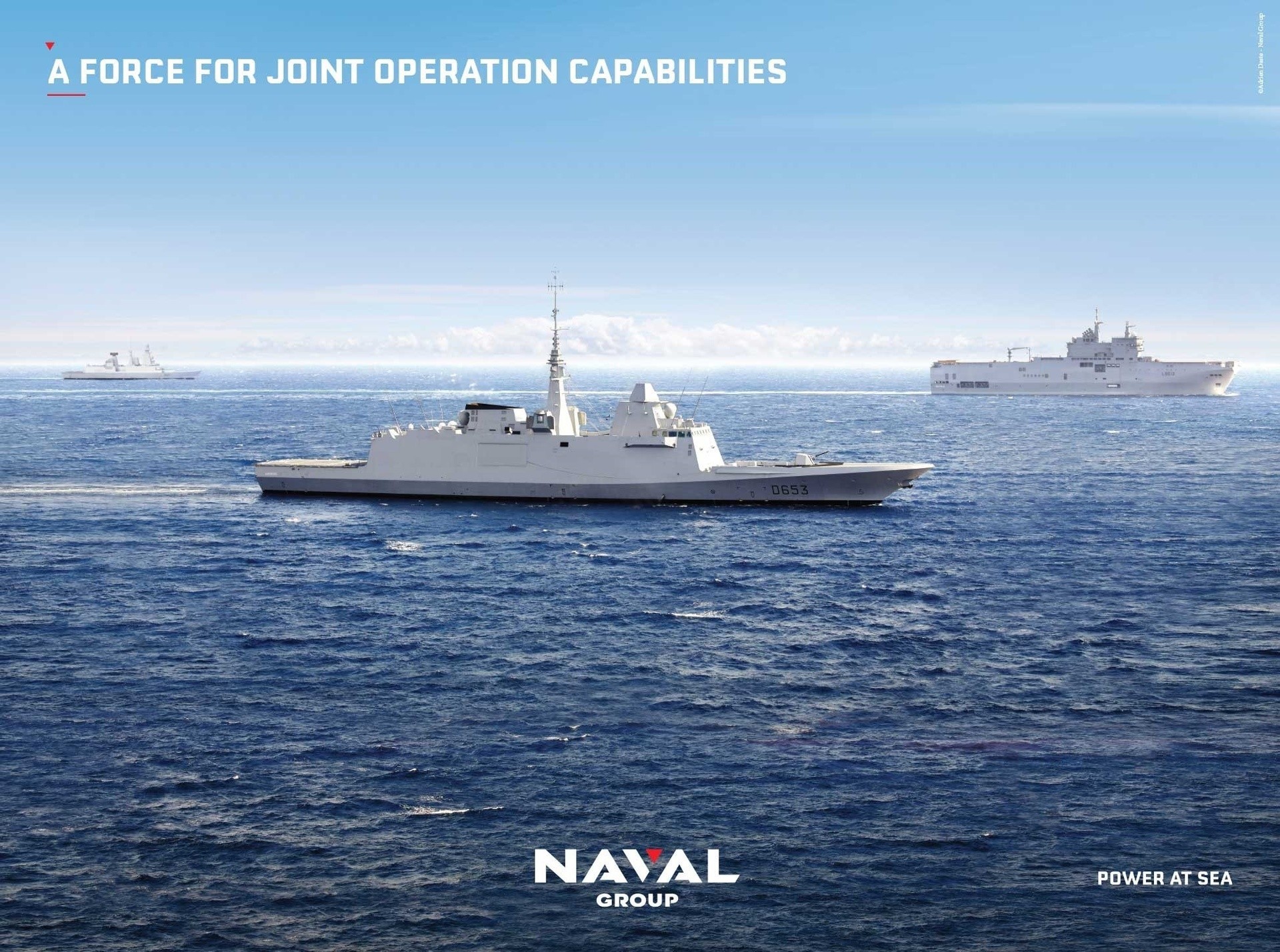 Fleet poster-Sea view